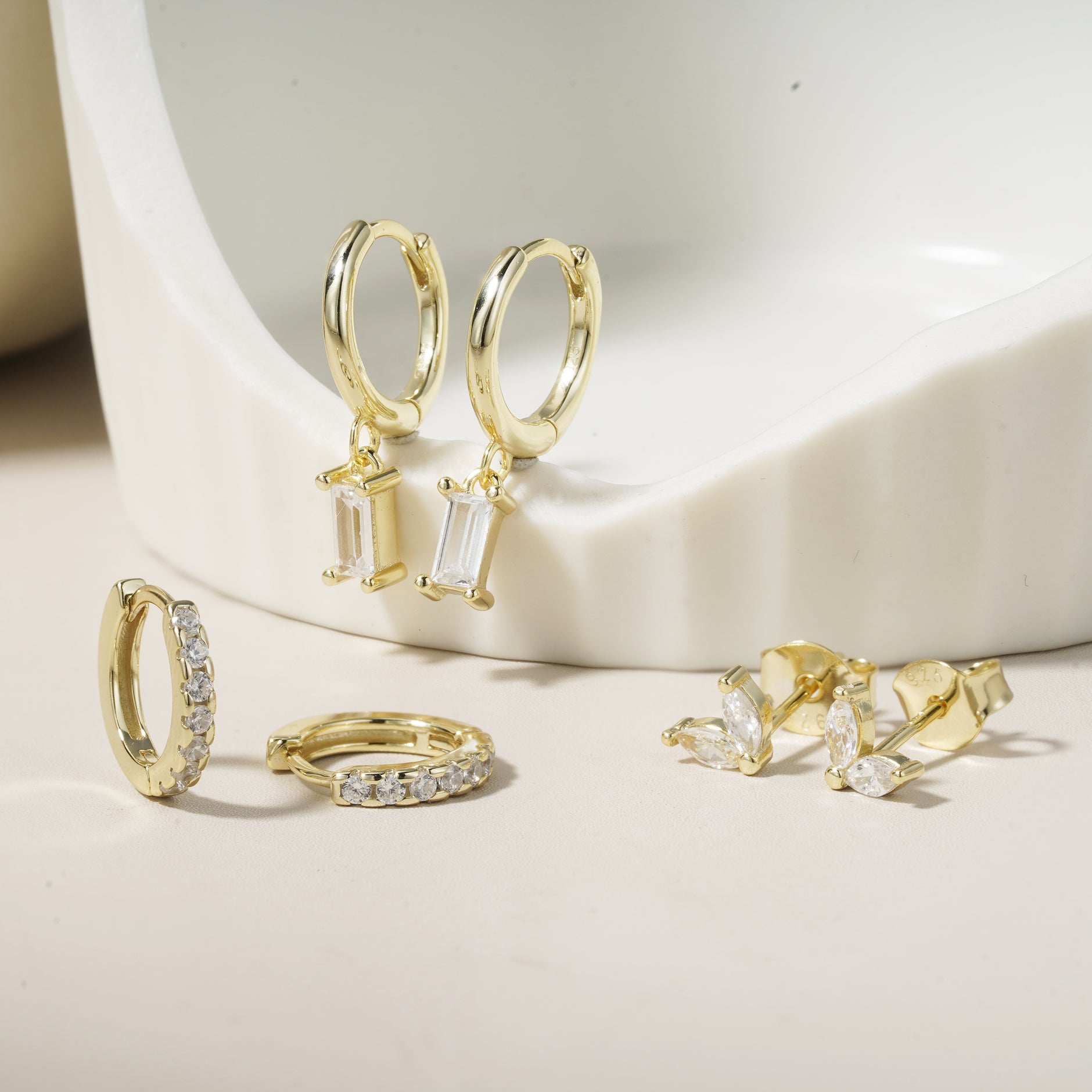 Earring Stacks Australia | Dainty Gold Jewellery Sets – BY ISABELLA GRACE